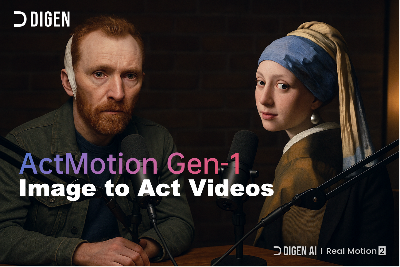 How to Animate a Picture: AI Motion Transfer from a Single Image | Digen.ai